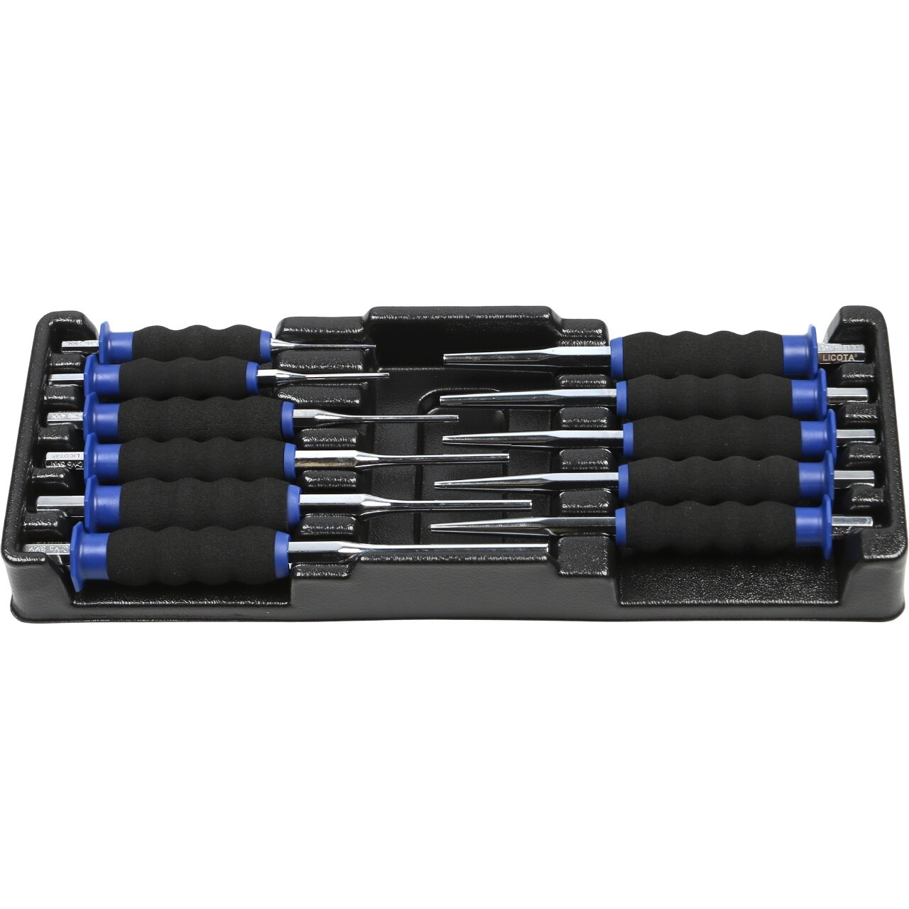 Licota ACK-384021 Набор выколоток 11 пр. в ложементе