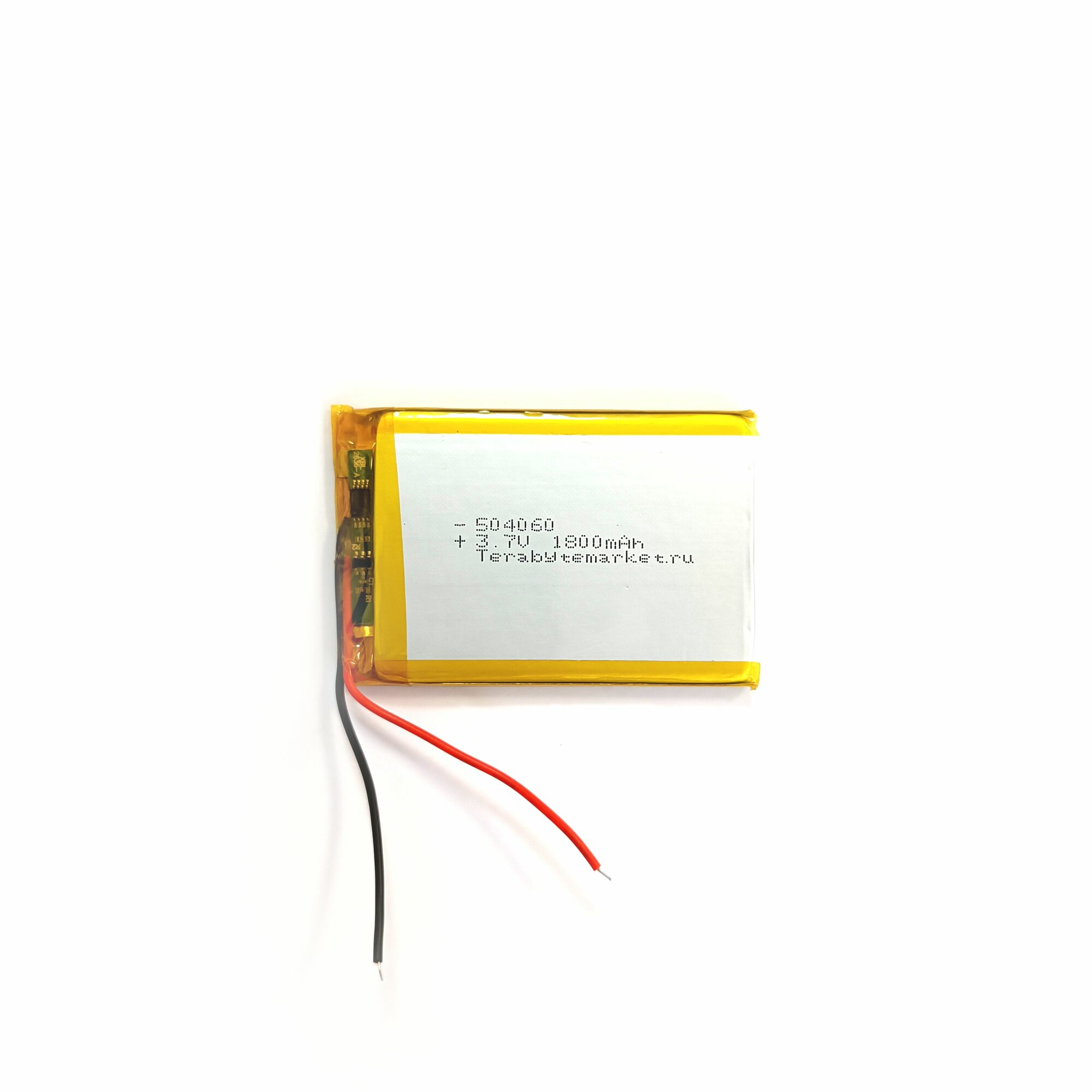 Аккумулятор для клавиатуры и мышки 3.7v 1800mAh универсальный 2pin 2 провода акб ( li-pol батарея) Терабайт Маркет