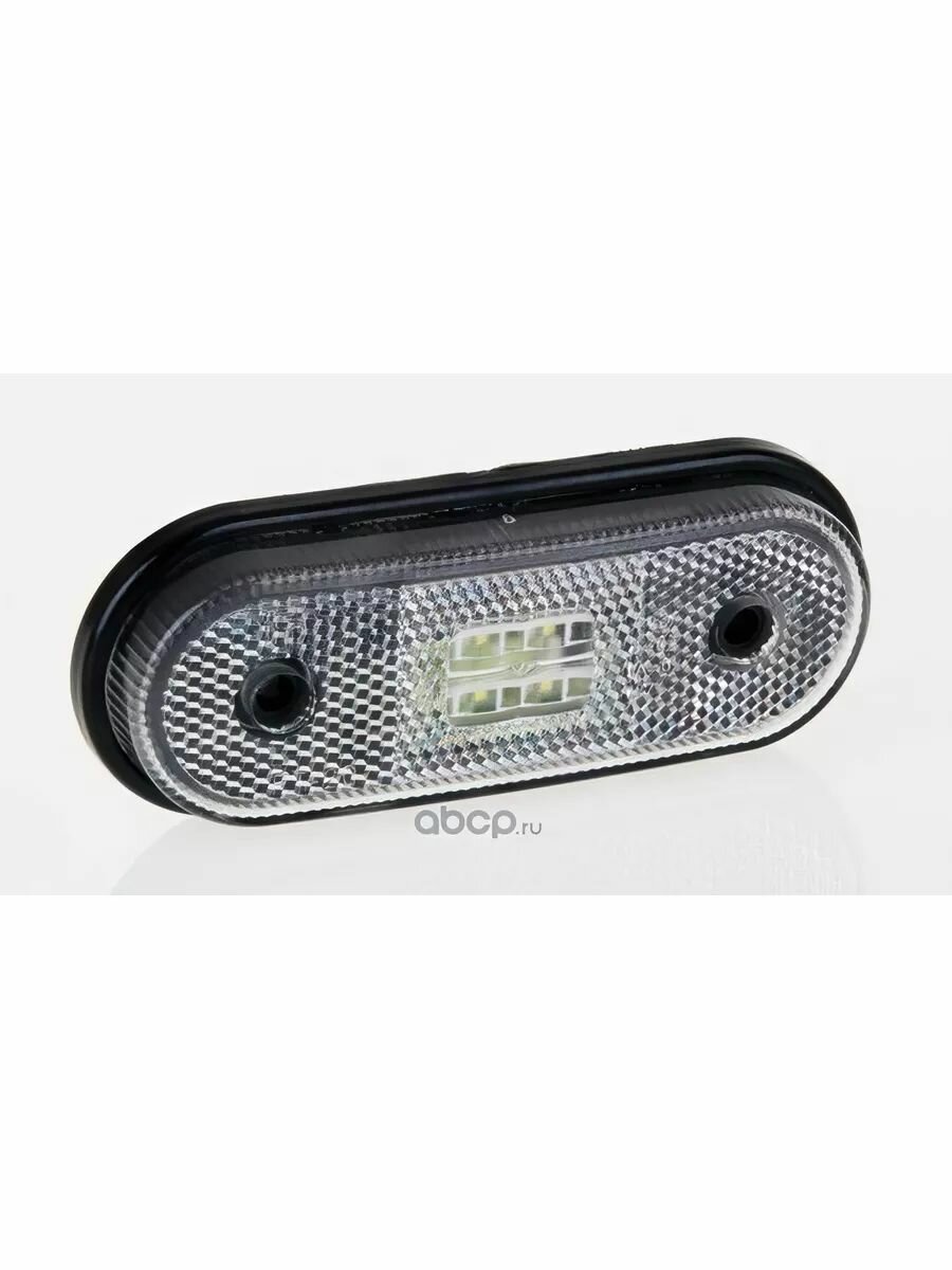 Фонарь габаритный белый LED с проводом 2x0, 75 мм? 12В- 30В