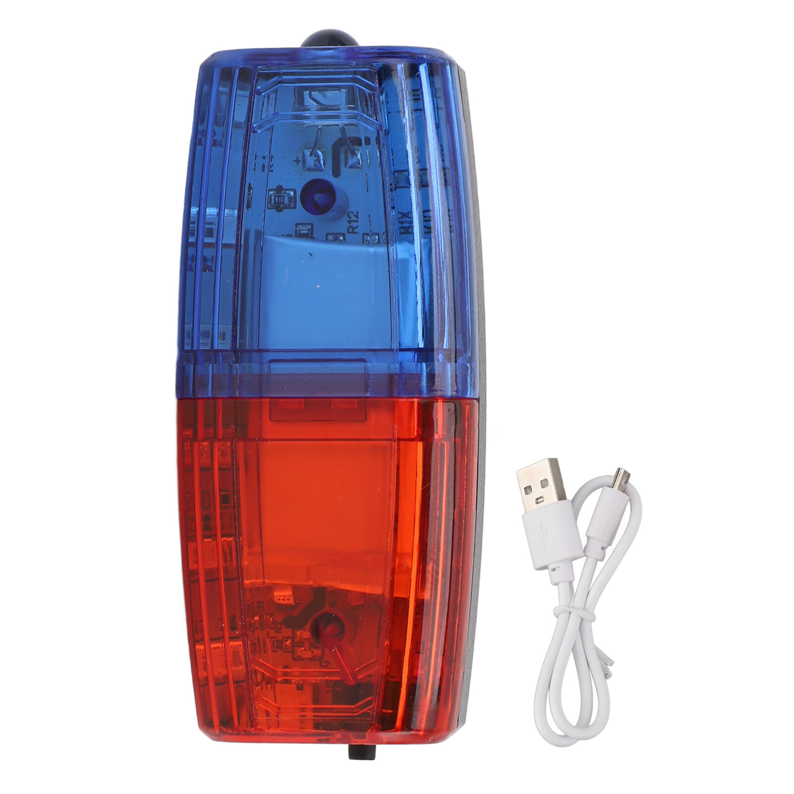 Светодиодный предупредительный светильник на плечо, гравитационная индукция, мини-аварийный стробоскоп с зажимом для управления дорожным движением, езда на велосипеде, ночная пробежка, косплей, красный и синий