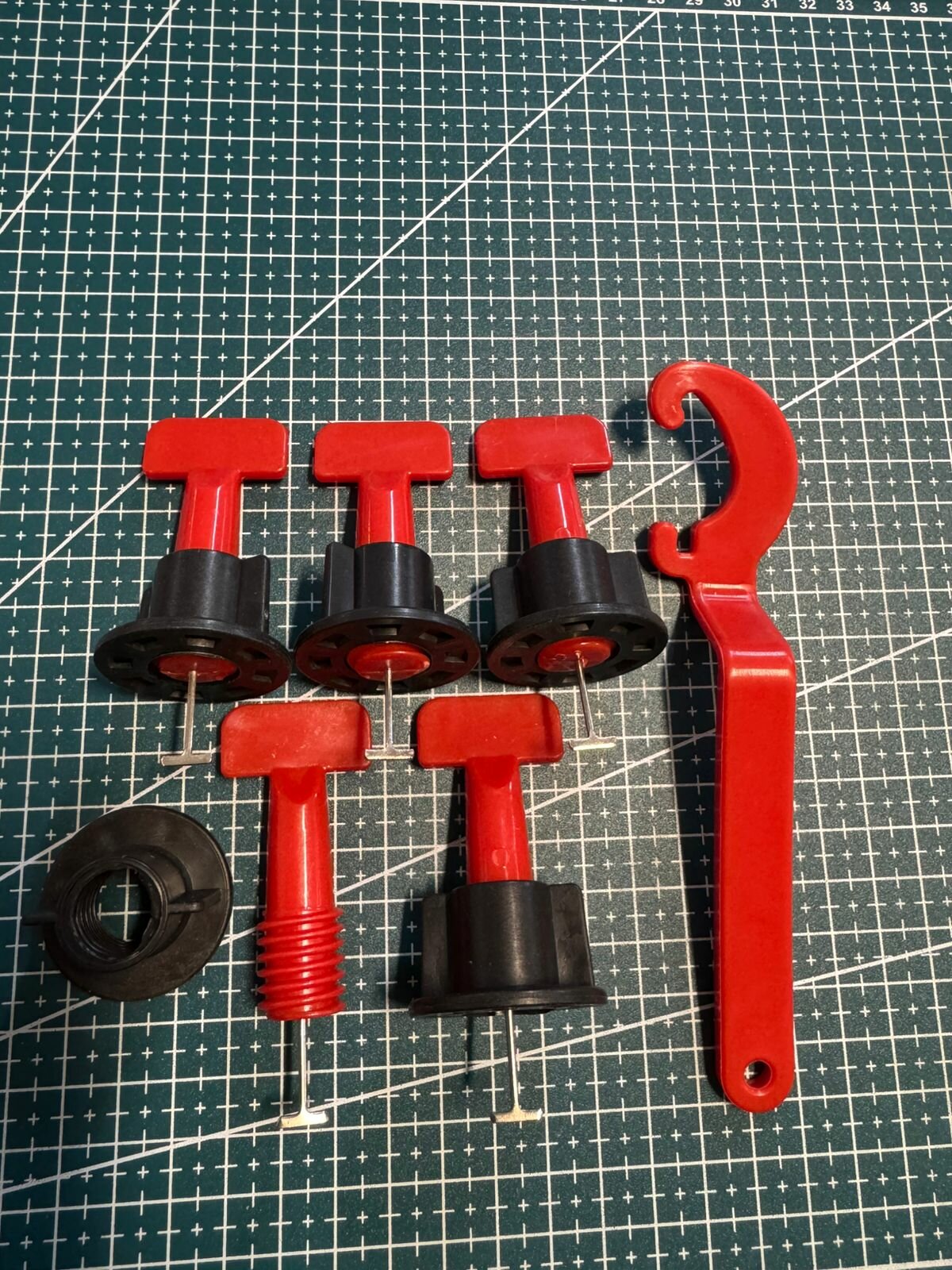 Многоразовая СВП SHIJING 1мм (50шт) + иглы 1мм (50шт) + ключ (8703)