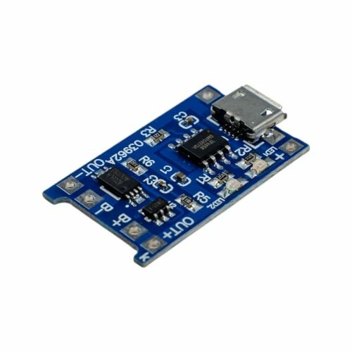 Модуль заряда АКБ TP4056 Micro USB (5V 1A) — фото 1