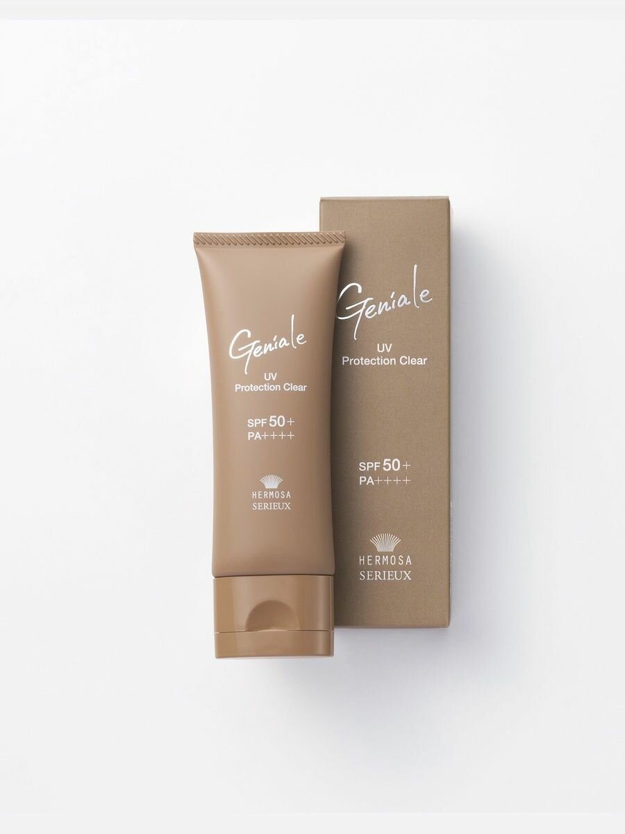 Солнцезащитный крем HERMOSA "Geniale UV protection", гипоаллергенный, SPF 50, PA +++++, 45 мл