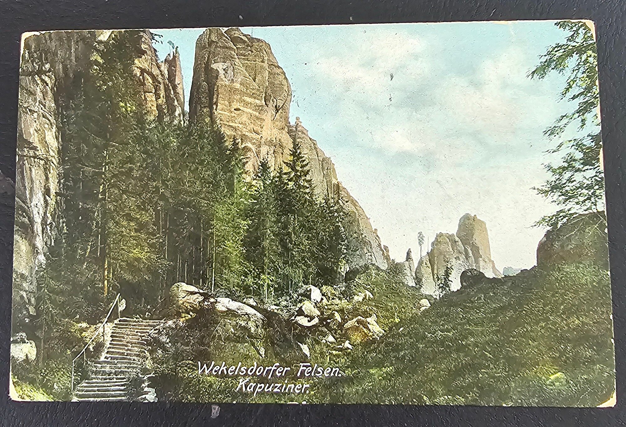 Открытка антикварная 1906 год