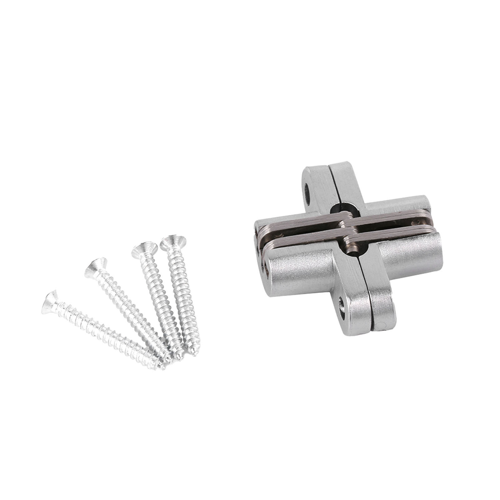 180 градусов цинк сплав невидимый складной дверь крест спрятанные петли (43,7 мм)