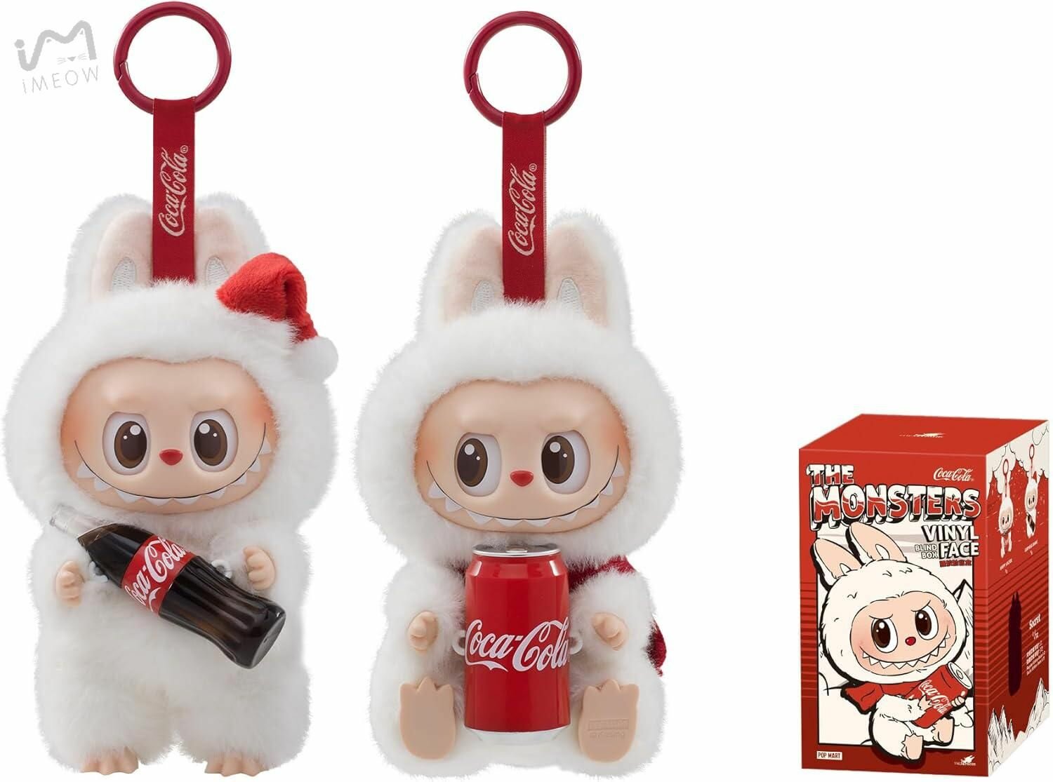 Коллекционная фигурка Слепая коробка POPMART The Monsters COCA-COLA Series-Vinyl Face