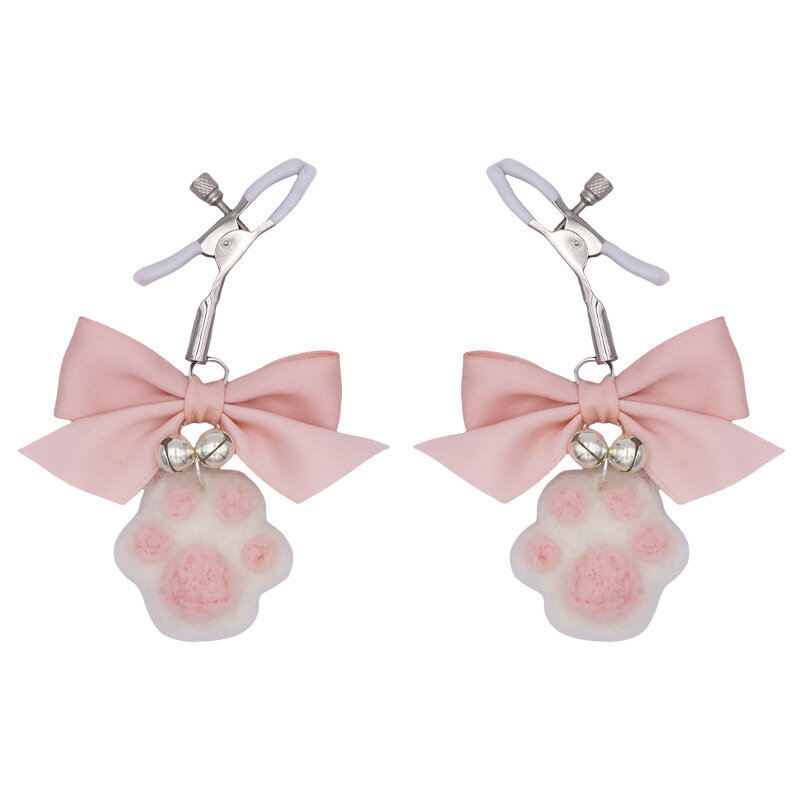 Кошачий коготь галстук-бабочка зажим для сосков металлическая анальная пробка наказание соска sm секс-игрушки обучение зажим для сосков расширение стимуляция анальная пробка