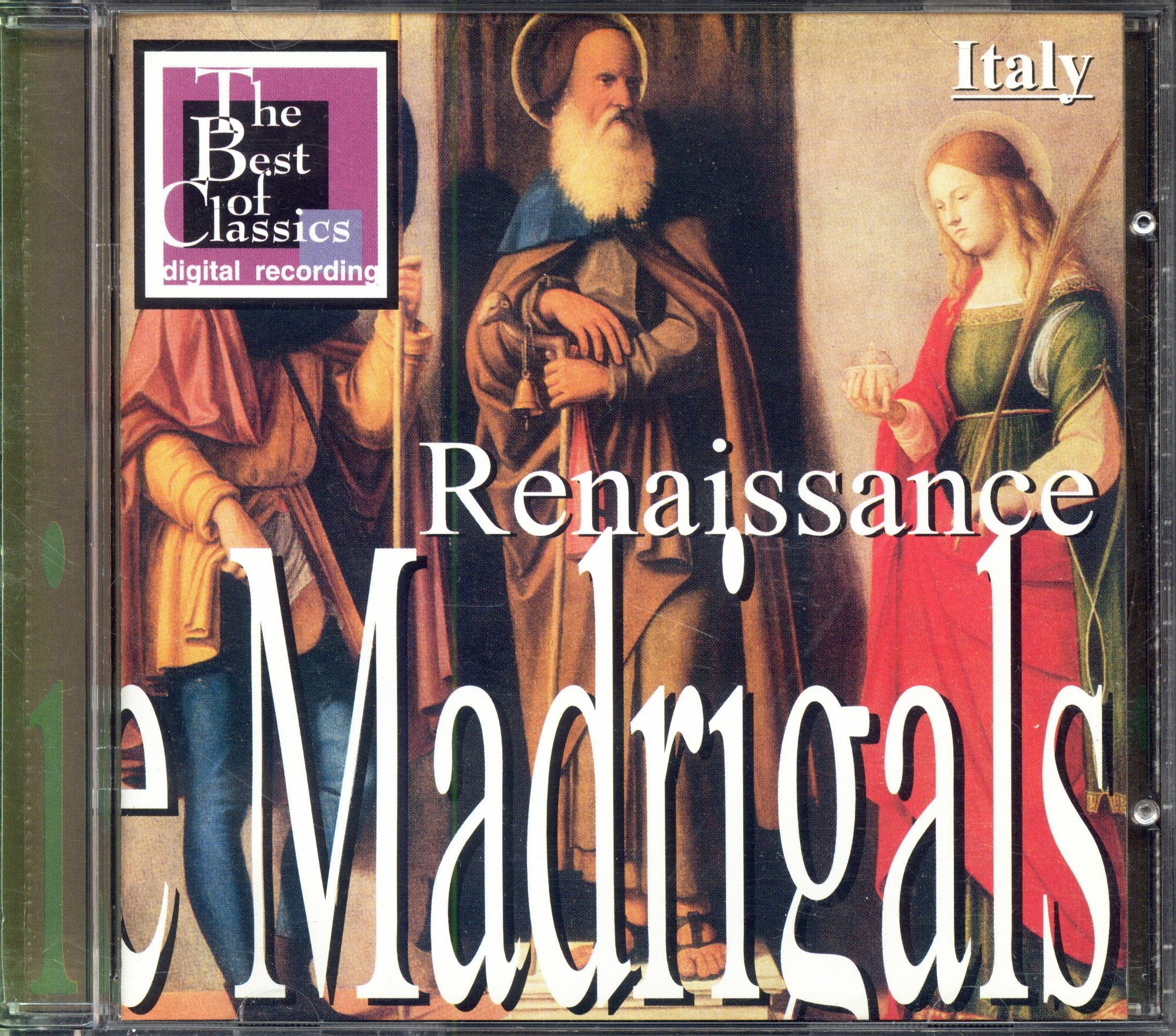 The Hilliard Ensemble. Renaissance Madrigals Italy (Aquarius, AQVR 182-2) CD