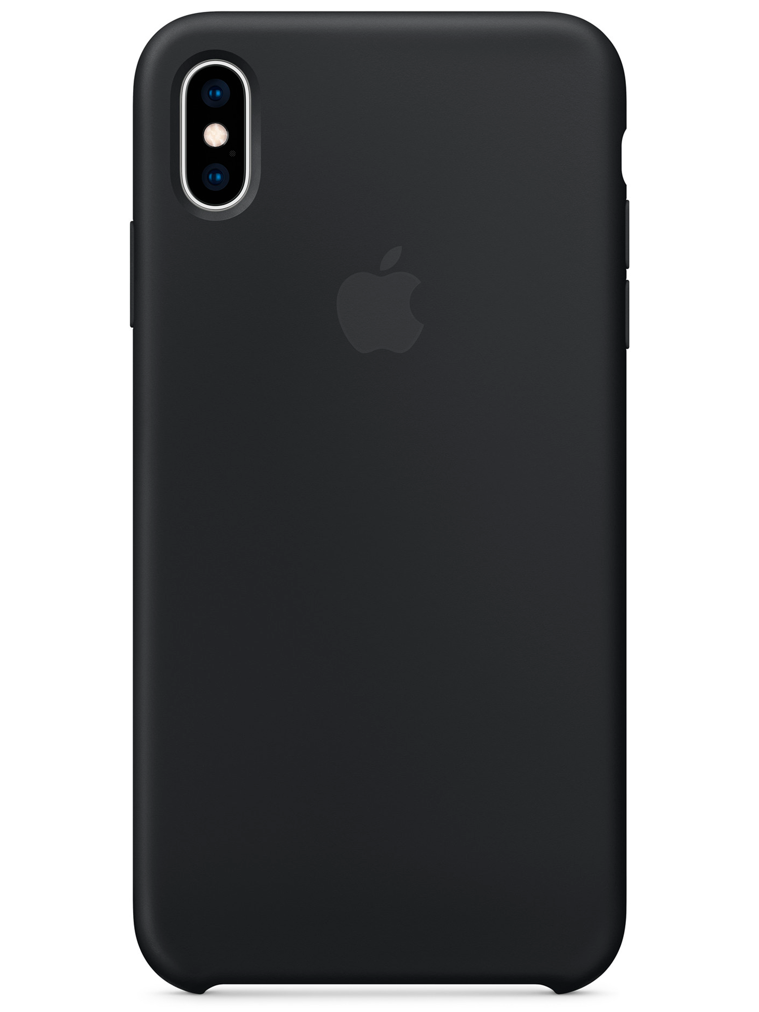 Чехол Apple iPhone XS Max Silicone Case Black MRWE2ZM/A