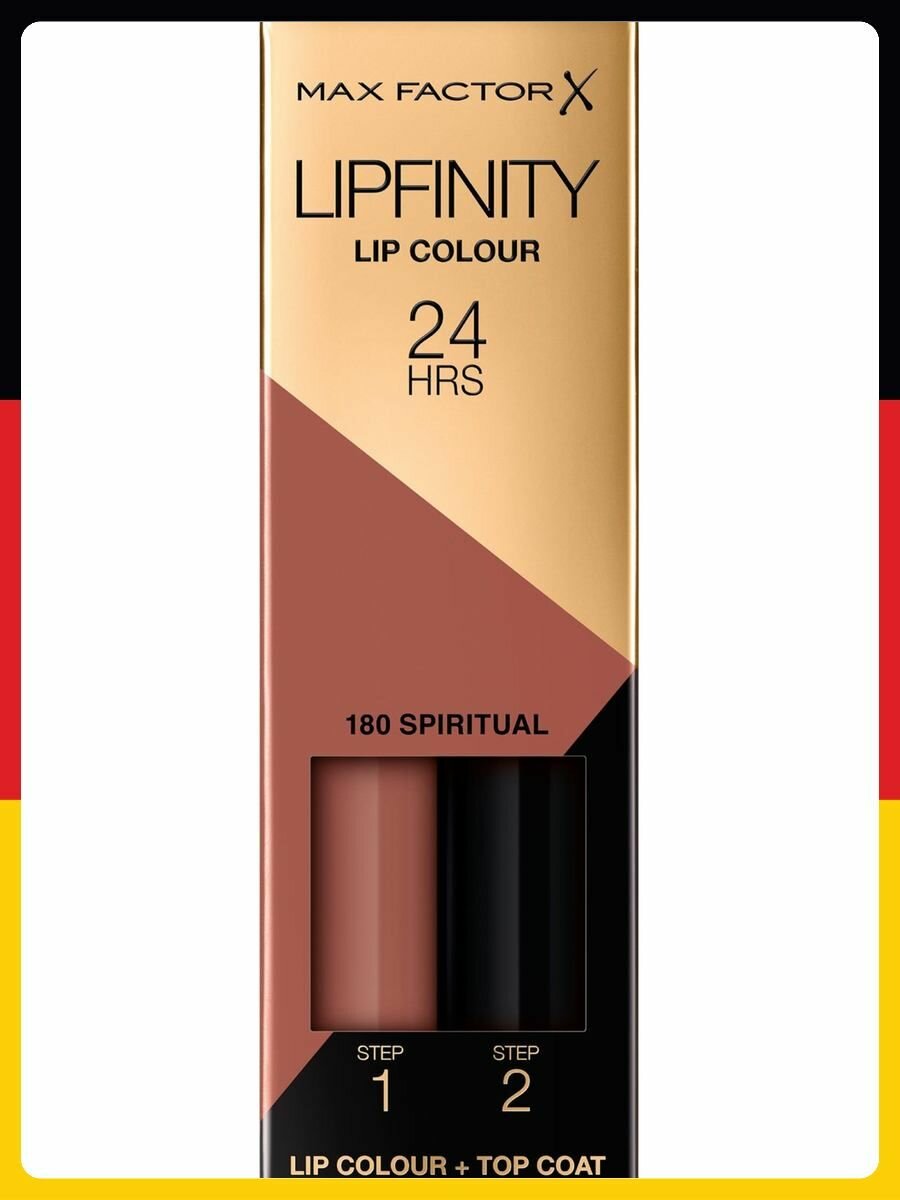 Губная помада Max Factor Lipfinity 2-Step Long Lasting Lipstick 180 Spiritual