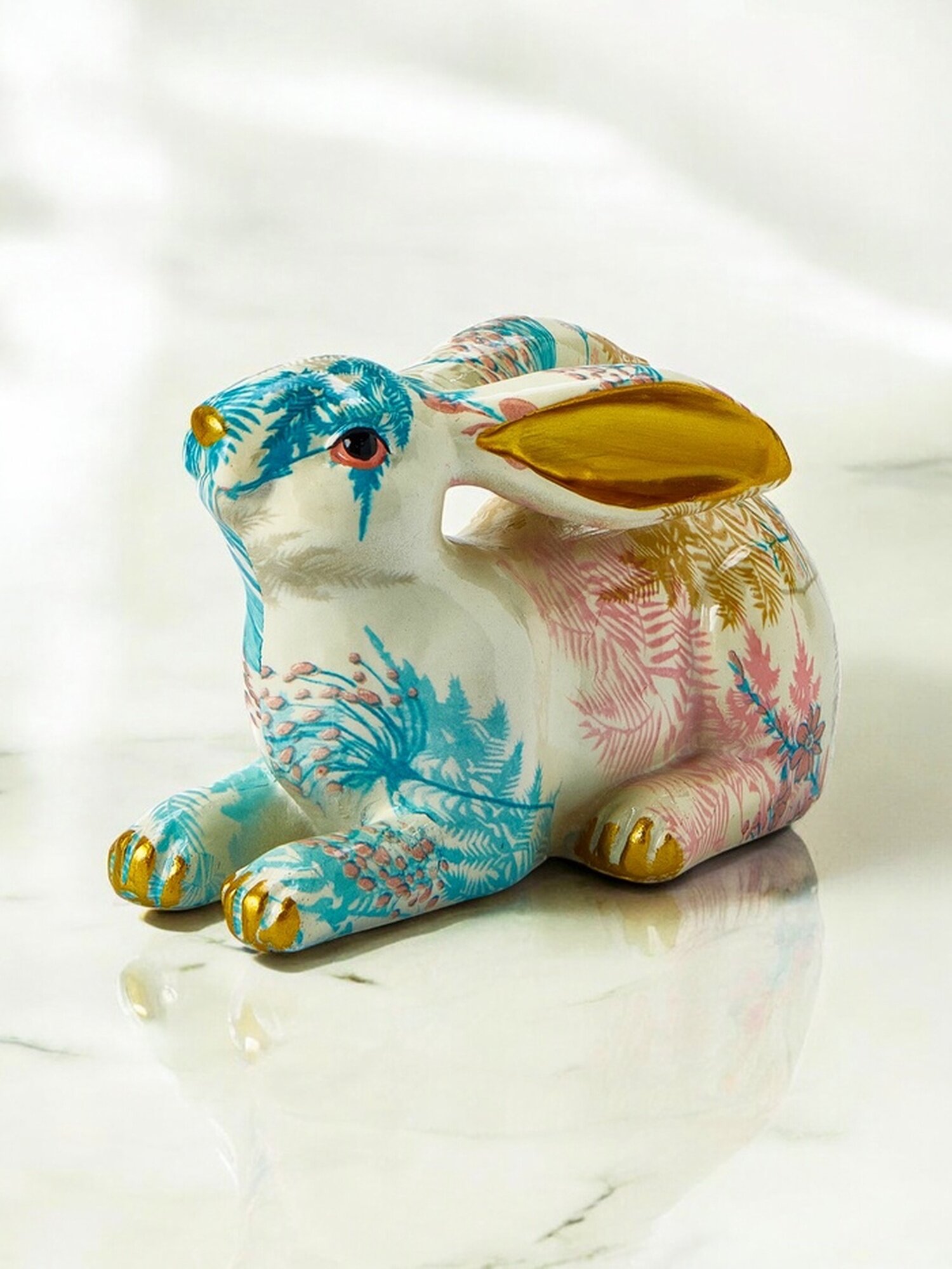 Фигурка Take It Easy «Весенний зайчик», полистоун, 10 см × 19 см × 12 см