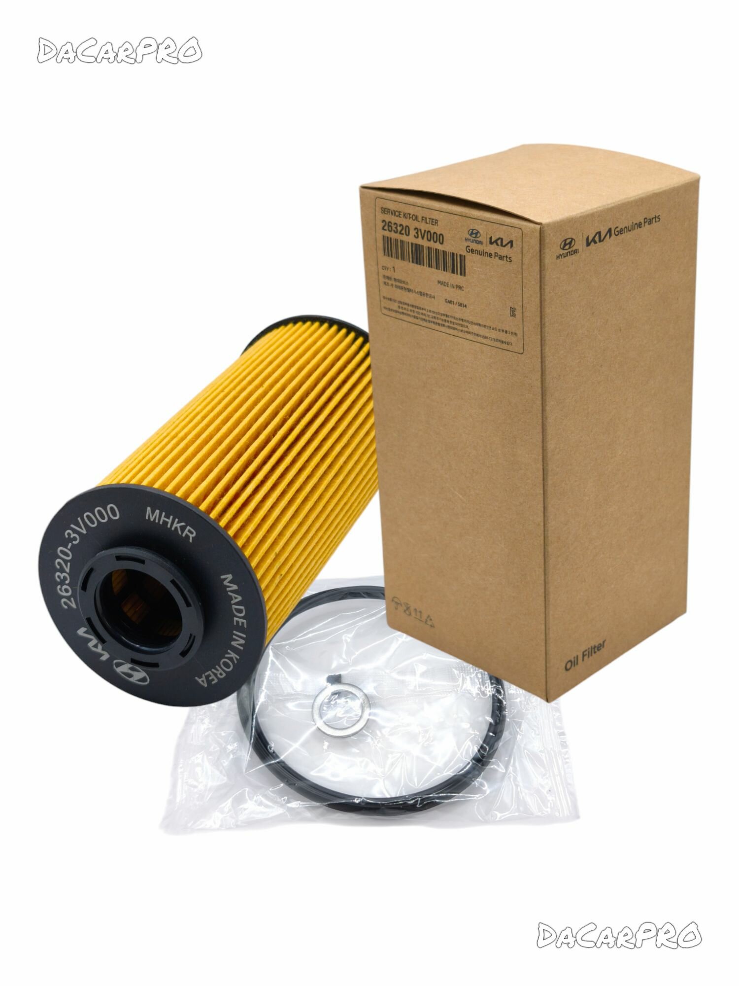 Фильтр масляный 263203V000 GENESIS GV80 2020>