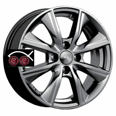 Колесный диск СКАД Порту (КЛ321) 6x15 4x98.0 ET35 D58.6 серый