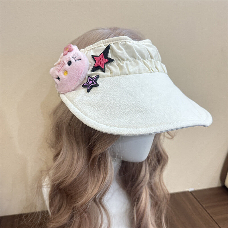 Шляпа "KT Cat", бежевая, регулируемая, женская