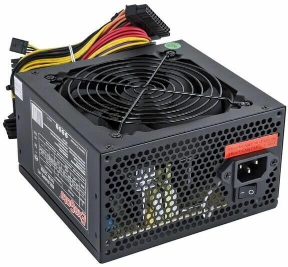Блок питания ExeGate 700NPXE-2364 700W (EX220360RUS-S) черный - 700 Вт, ATX 20+4 пин, 4 pin + 4 pin CPU, 4 SATA, 1 x 6+2 pin PCI-E