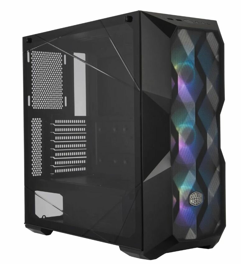 Компьютерный корпус Cooler Master MasterBox TD500 Mesh ARGB (MCB-D500D-KGNN-S01) черный - Midi Tower, ATX, USB 3.2 Gen 1 Type-A