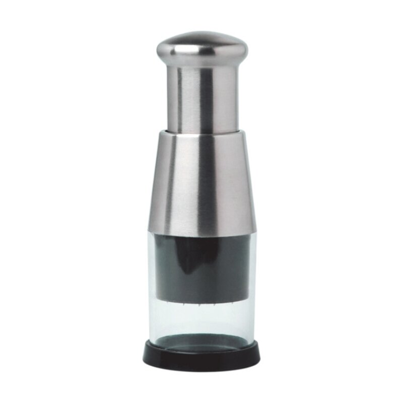 Измельчитель лука Ручной Измельчитель для овощей Сократите Время приготовления Ручной Слайсер для Нарезки Кубиками Орехов, трав и специй из нержавеющей стали