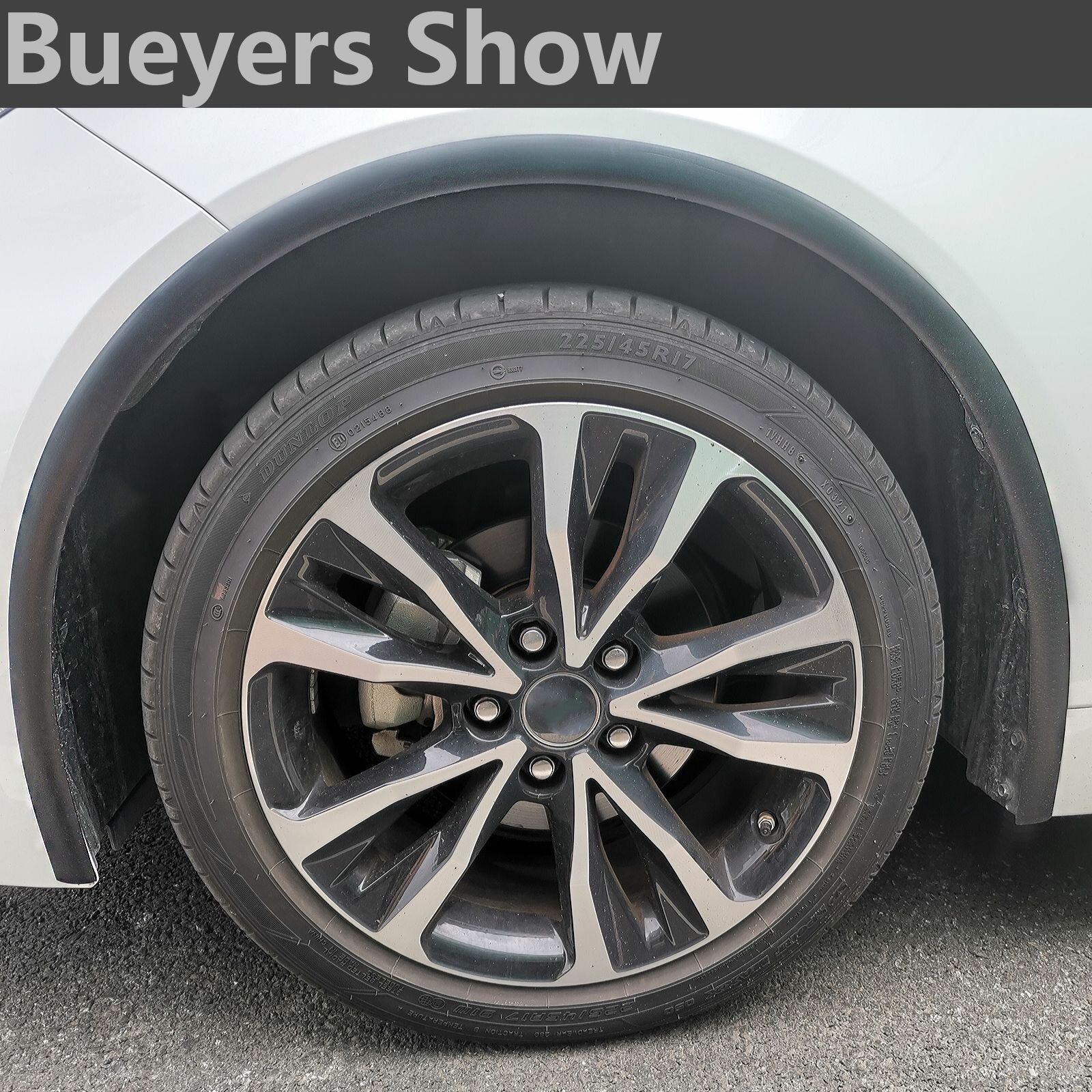 300 см Накладки на арки с вылетом Чёрный универсальные Молдинг на колесные арки (ширина 3 см, Толщина 0.7 см)