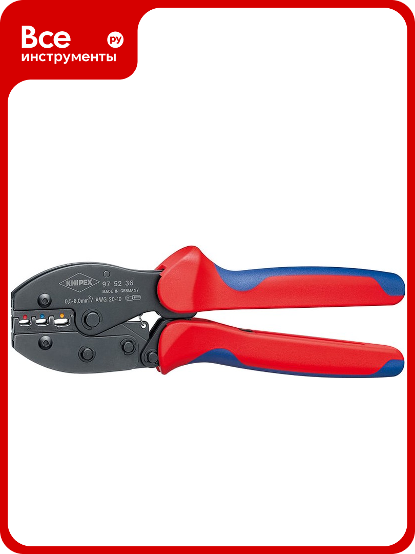 Ручной обжимник KNIPEX KN-975236 для прокладки электрических сетей