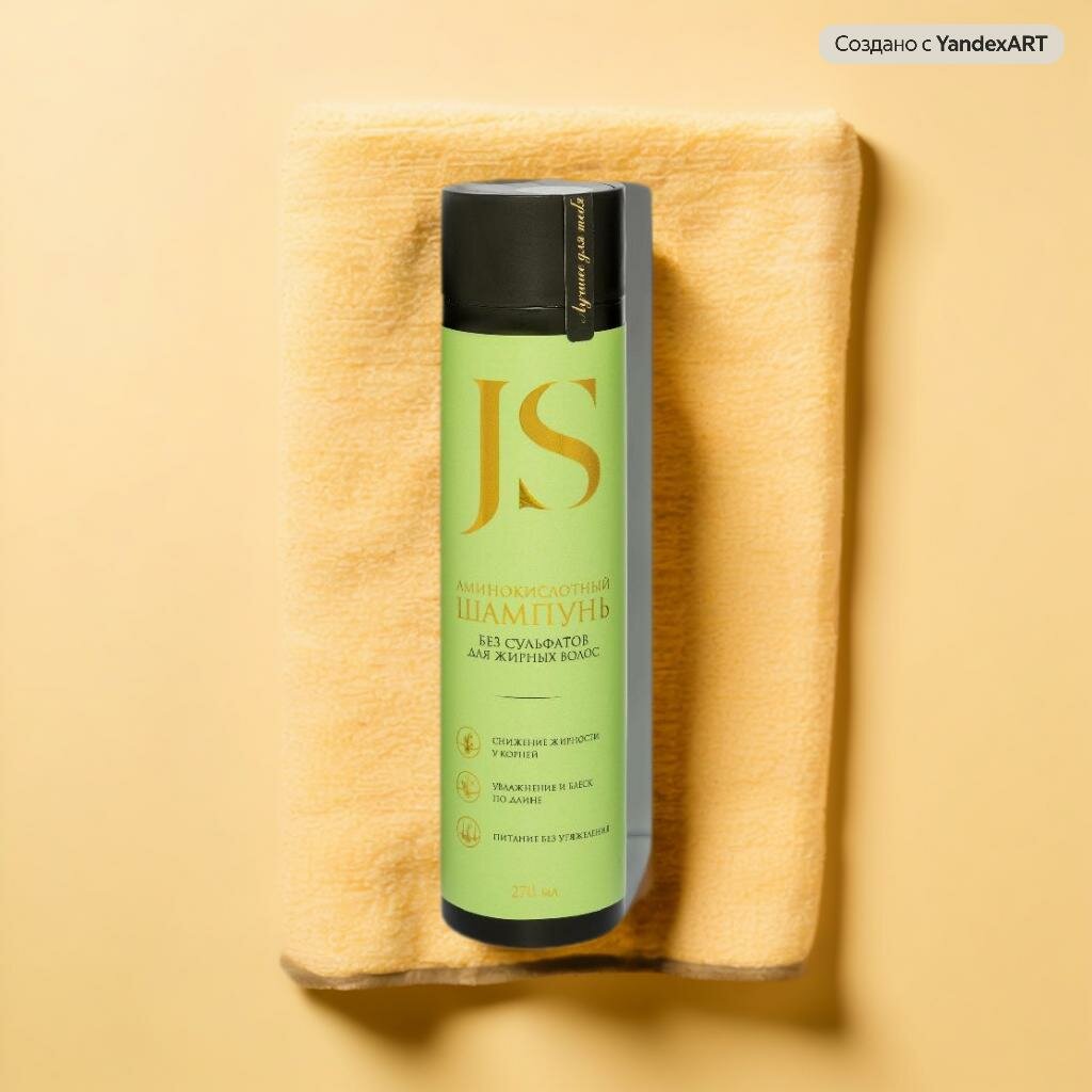 JURASSIC SPA Аминокислотный шампунь для жирных волос, 270 мл