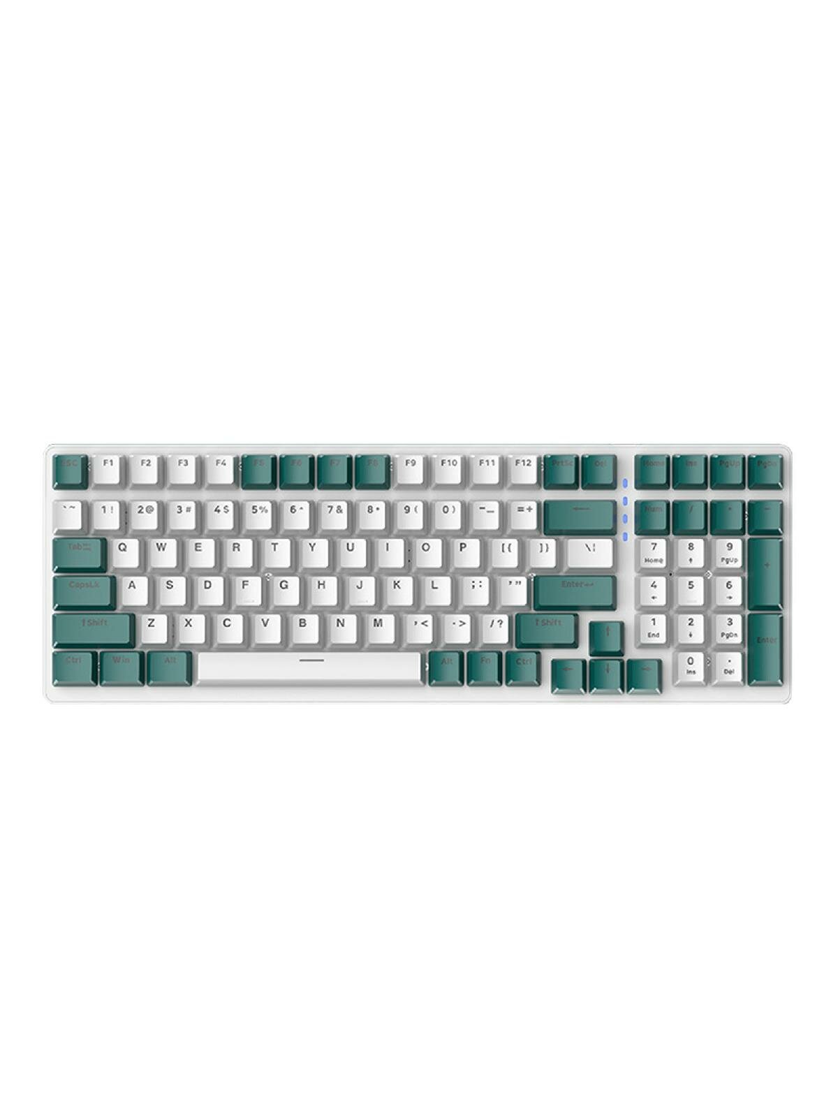 Type-C K3 Gaming Keyboard 100 Keys Mechanical Blue Shaft RGB Backlit Double-Shot Color Personality Keyboards
