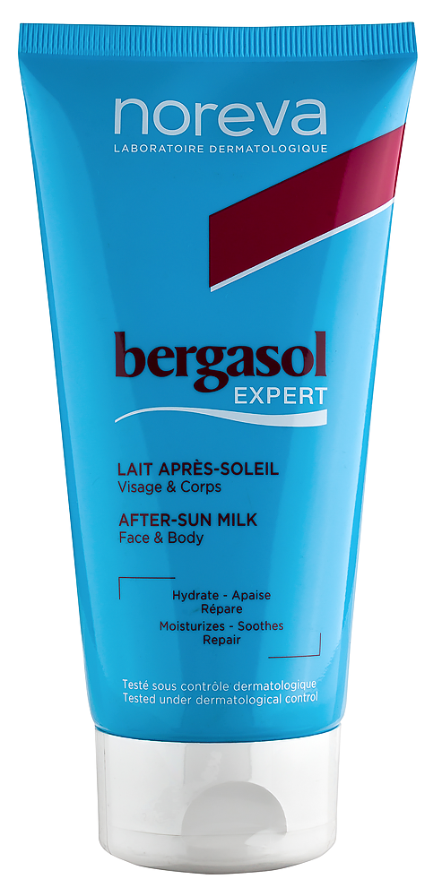 Noreva бергасол эксперт молочко после загара 150 мл