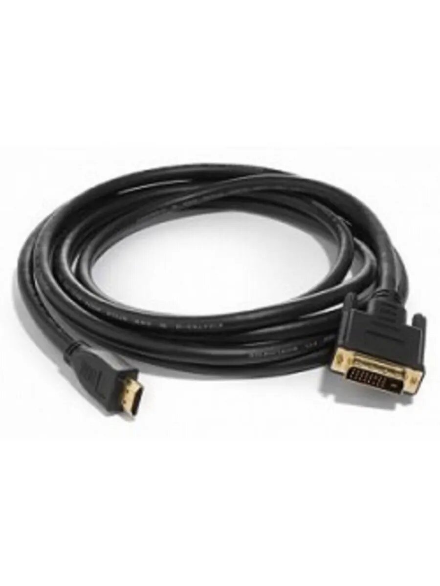 Кабель HDMI-DVI-D 19M 19M 1.8м (BXP-CC-HDMI-DVI-018)