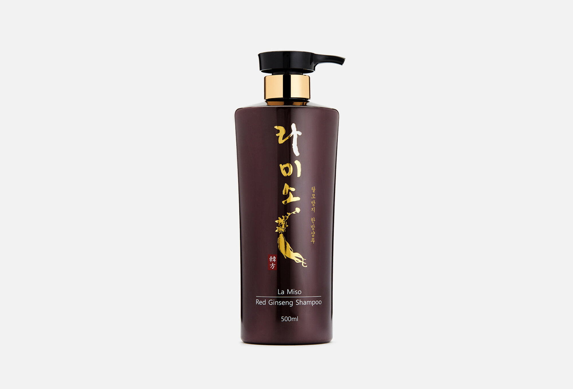 Шампунь с экстрактом красного женьшеня LA MISO Red Ginseng Shampoo 500 мл