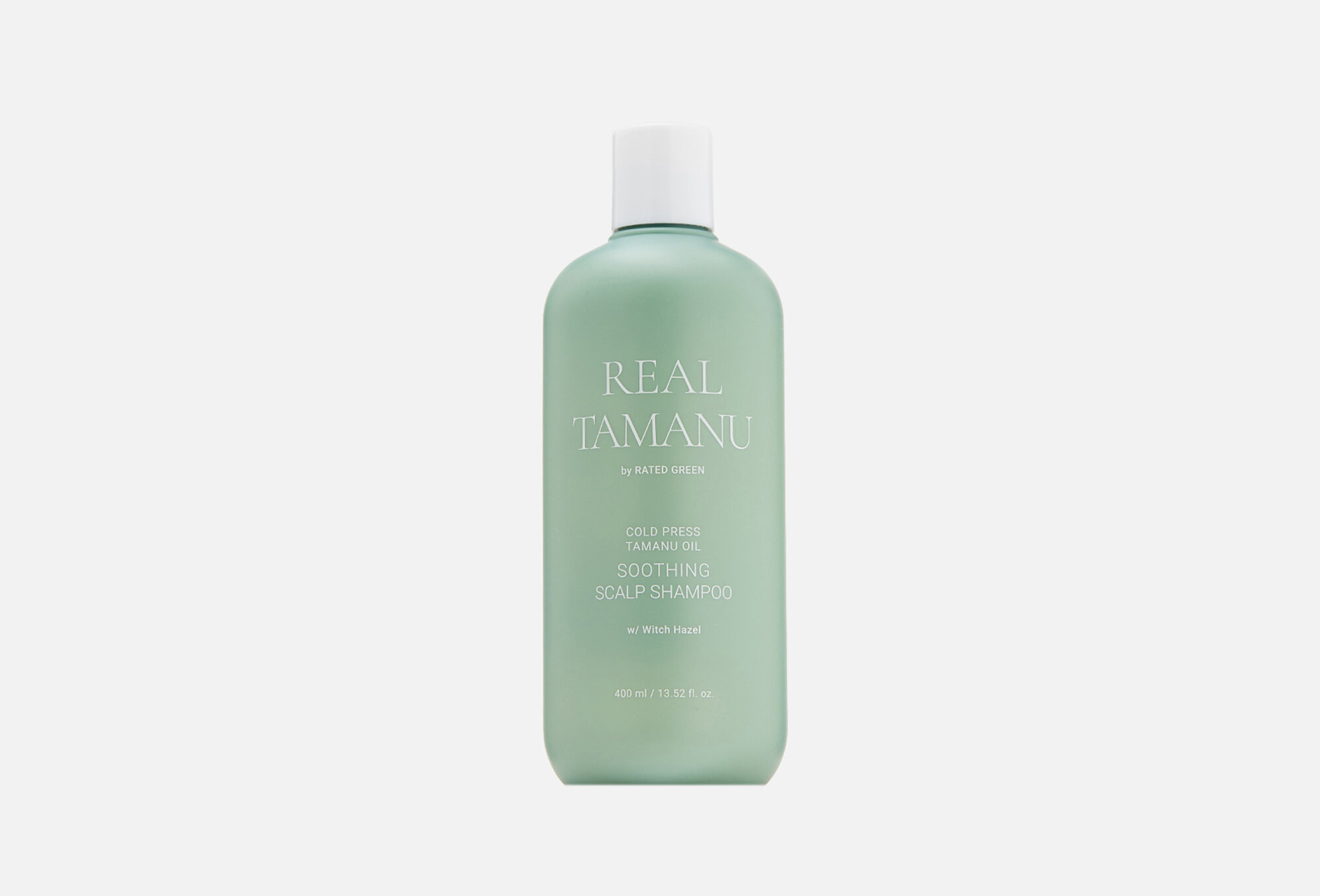 Успокаивающий шампунь с маслом таману RATED GREEN REAL TAMANU Cold Pressed Tamanu Oil Soothing Scalp Shampoo 400 мл