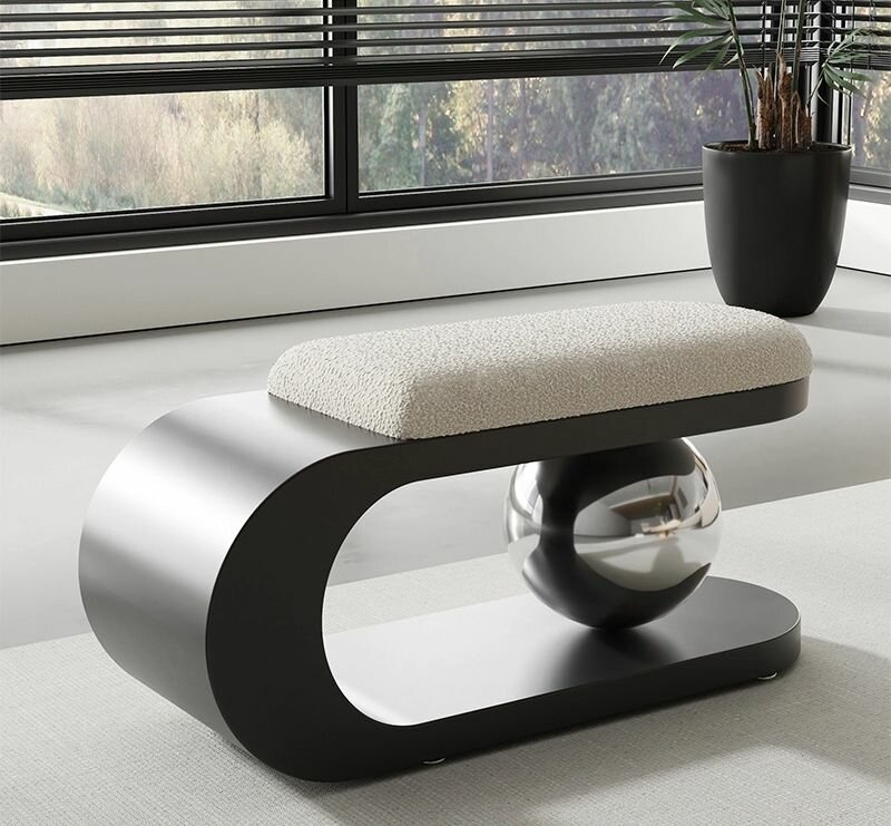 Скандинавский бытовой легкий роскошный диван-скамья, 80*35*45 см