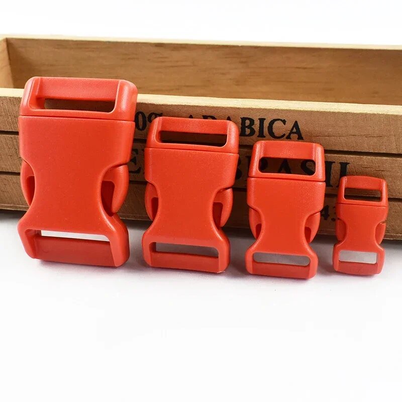 10 шт, 10-25 мм, быстроразъемная пряжка для ремня сумки, регулируемая застежка для рюкзака, пряжки для ремня, ошейник для собаки, пластиковый карабин, фитинг