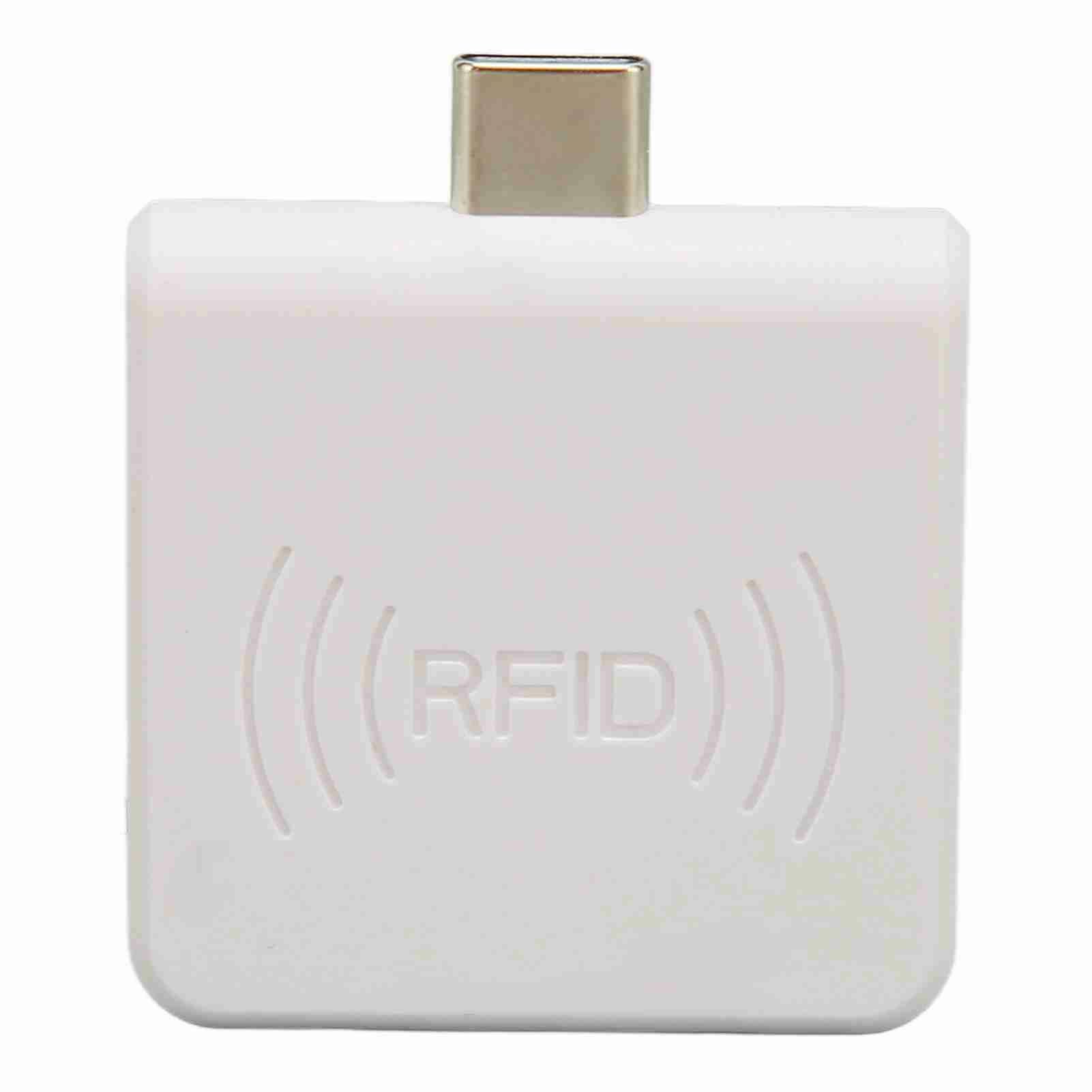 RFID считыватель Type-C 125кГц, для телефона, белый