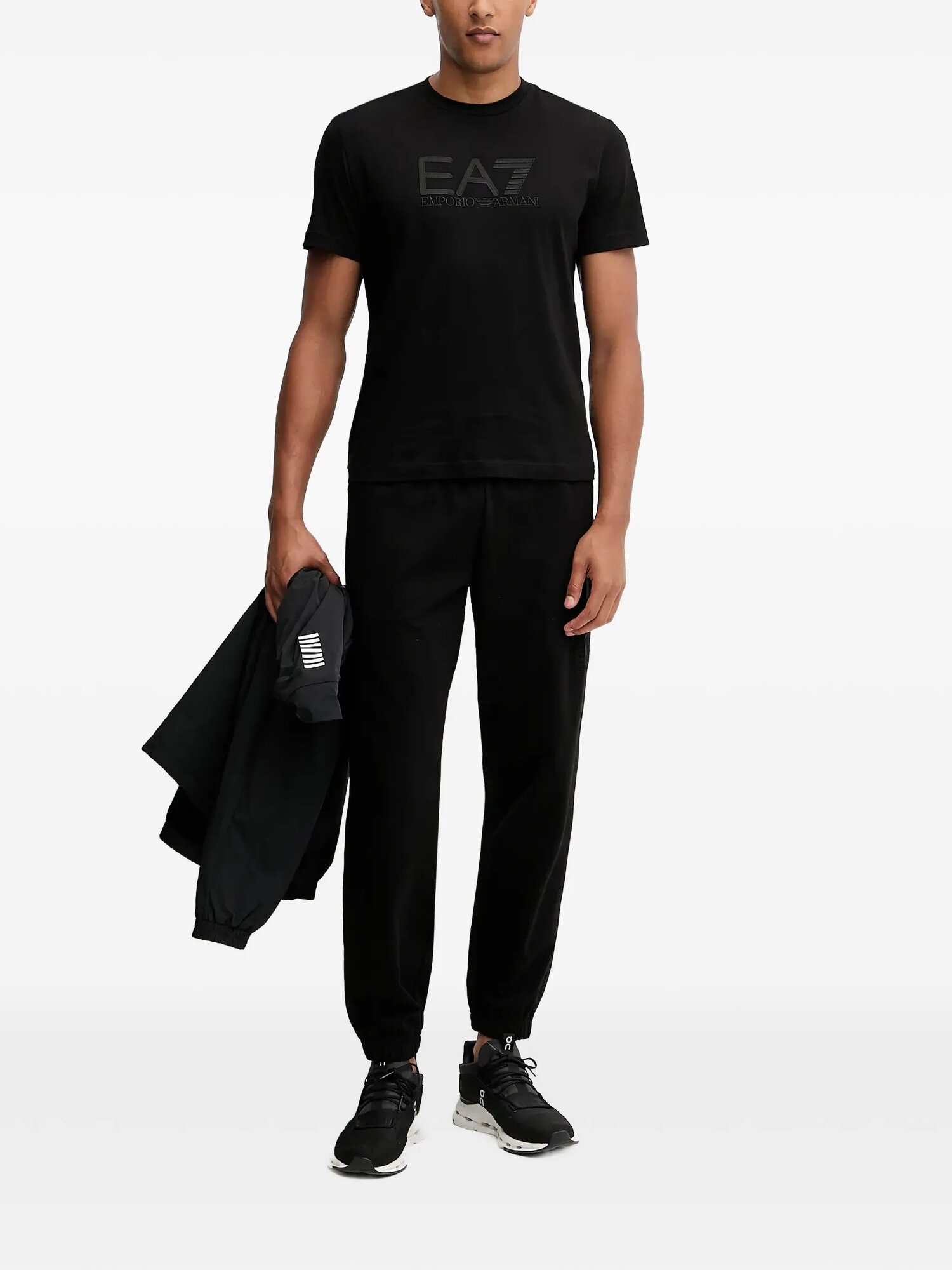 Куртка EA7 EMPORIO ARMANI, размер S, black/black — фото 1