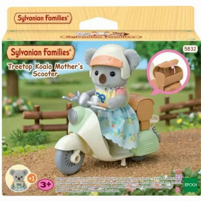 Набор фигурок Детская игрушка Sylvanian Families Мама и мотоцикл.