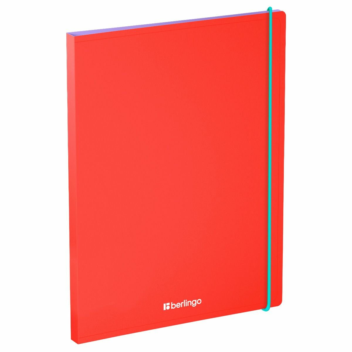 Папка с зажимом Berlingo Raze (А4, 17мм, 600мкм, с внутр. карманом) красная (FSc_A4151)