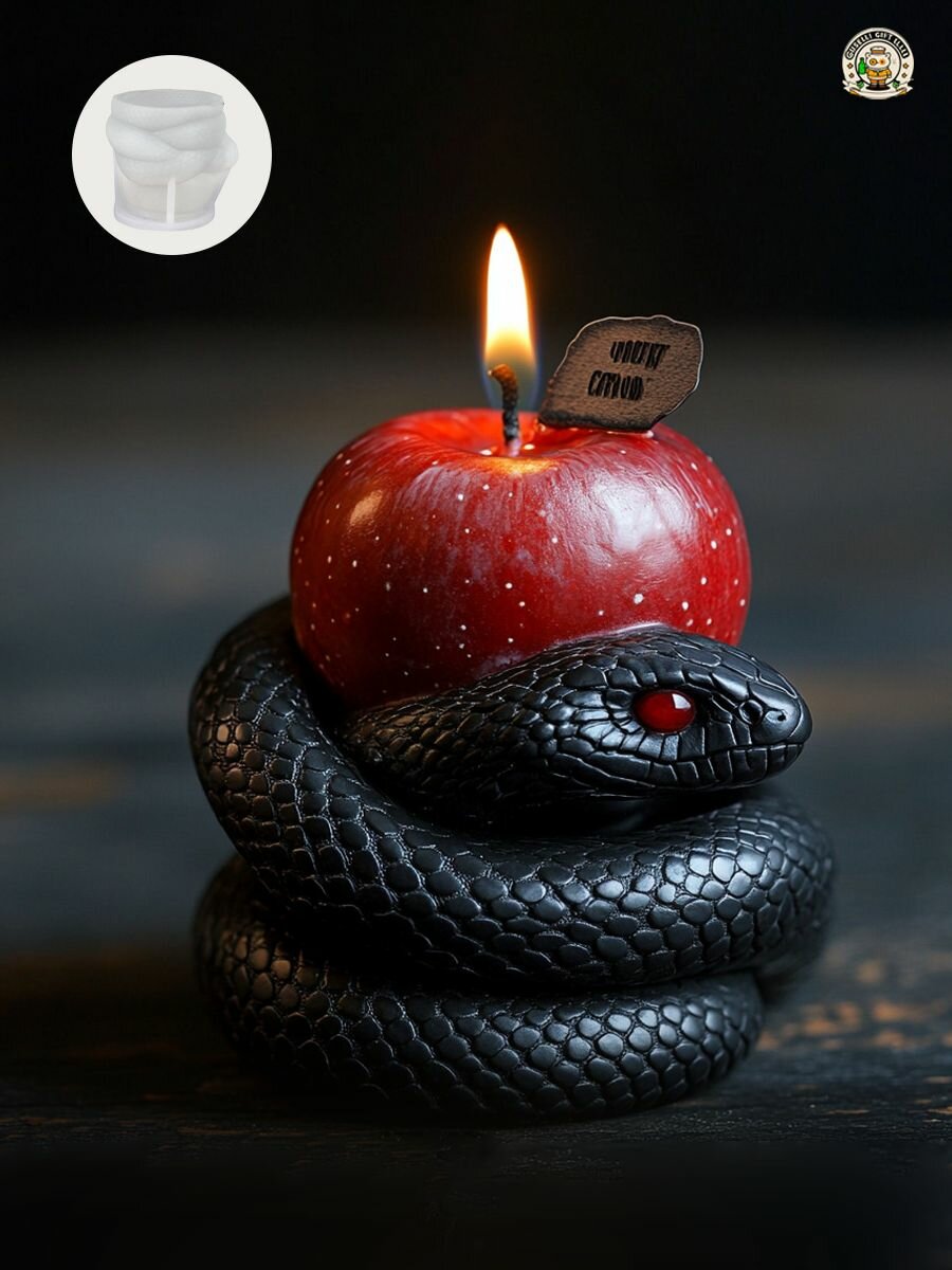 Силиконовая форма,"Змея", и может использоваться для изготовления Гипсовой, свеча, мыла и шоколада