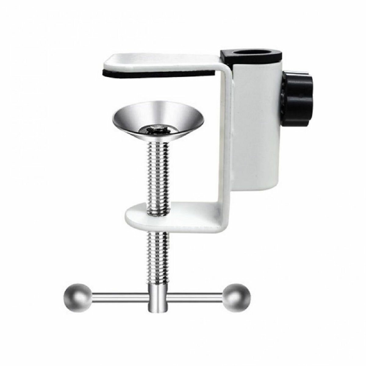 Струбцина для крепления ламп и луп