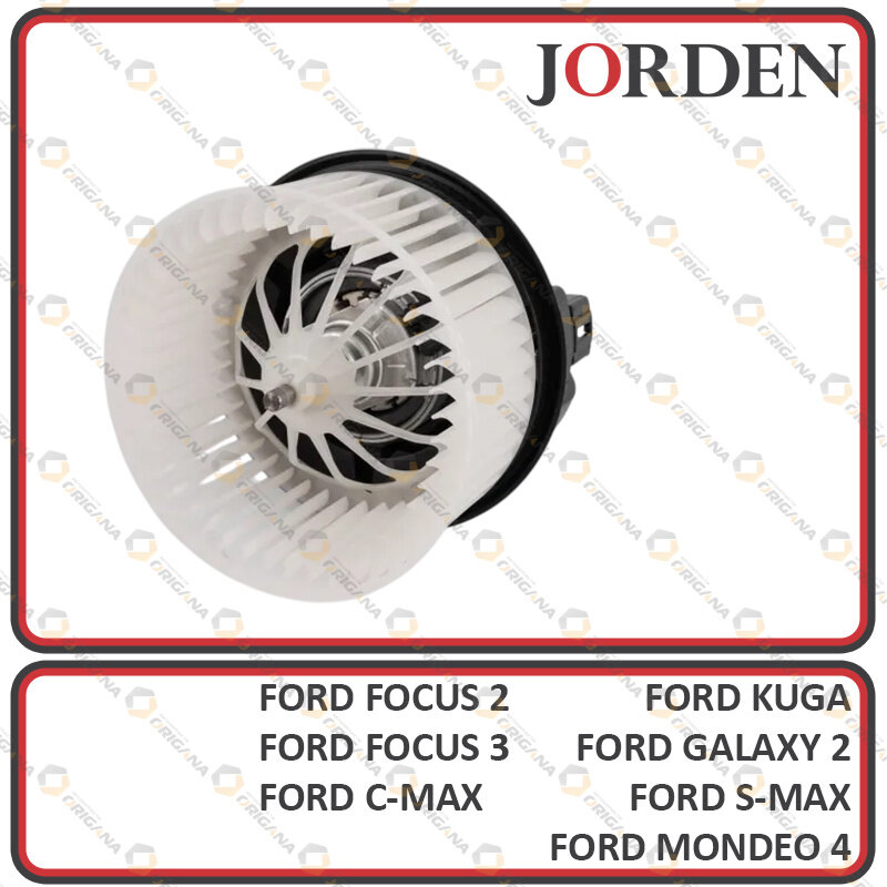 Вентилятор отопителя - мотор печки FORD FOCUS 2 2005-2011, FOCUS 3 2011-2014, C-MAX 05-11, KUGA 08-13, MONDEO 4 07-14, GALAXY 2 06-10, S-MAX 06-14