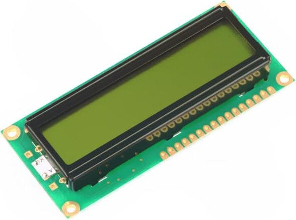 Дисплей RAYSTAR RC1601A-YHY-JSX Дисплей: LCD алфавитно-цифровой STN Positive 16x1 LED PIN: 16 1шт