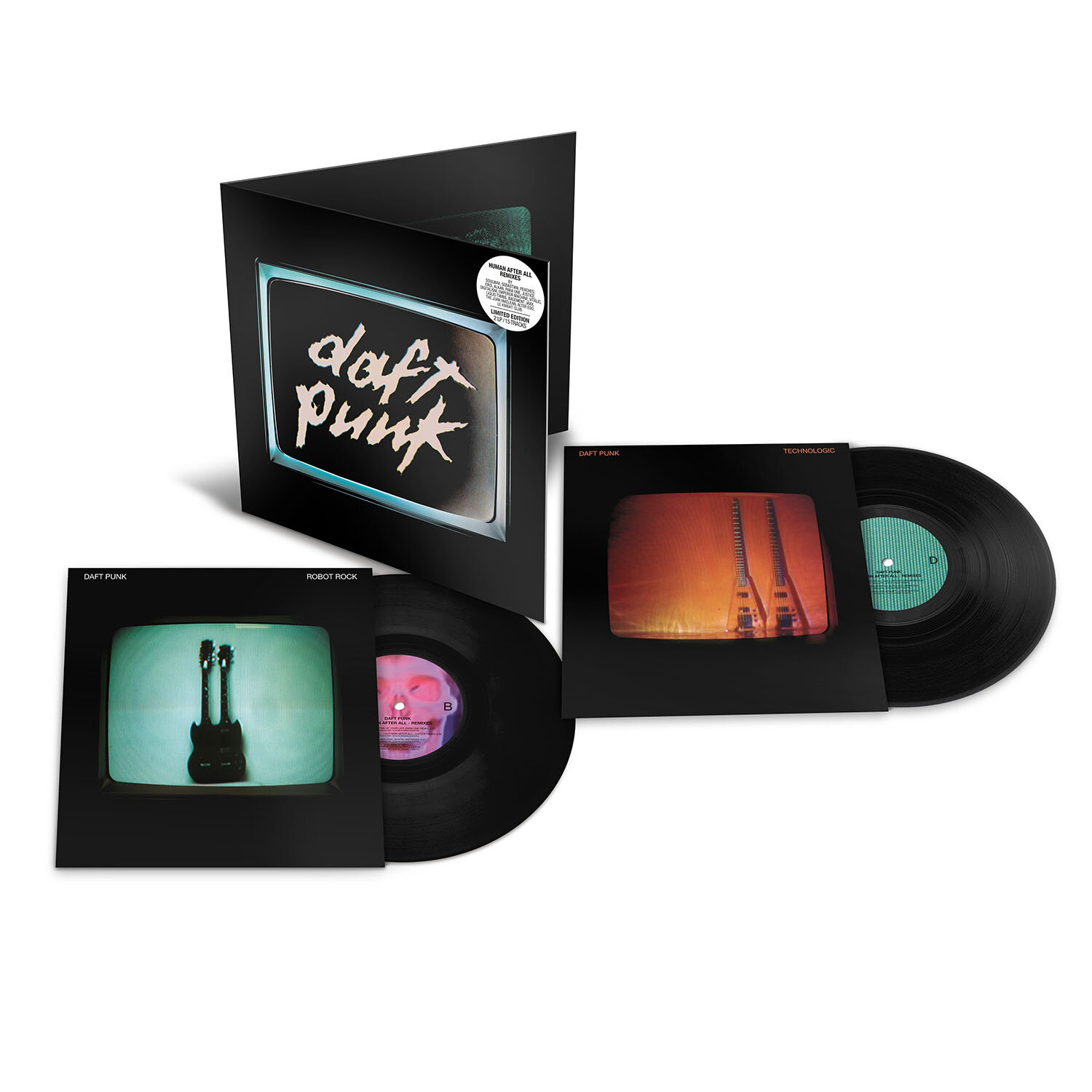 Виниловая пластинка Daft Punk - Human After All Remixes /> 2 x Vinyl, LP, Compilation, Limited Edition, Gatefold