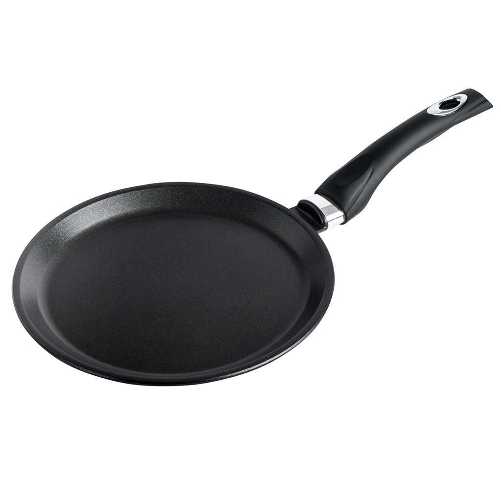 Сковорода блинная горница с тефлоновым покрытием диаметр 26 см "Классик", высота 2 см, толщина 0,3 см, ручка из термостойкого пластика (б261а)