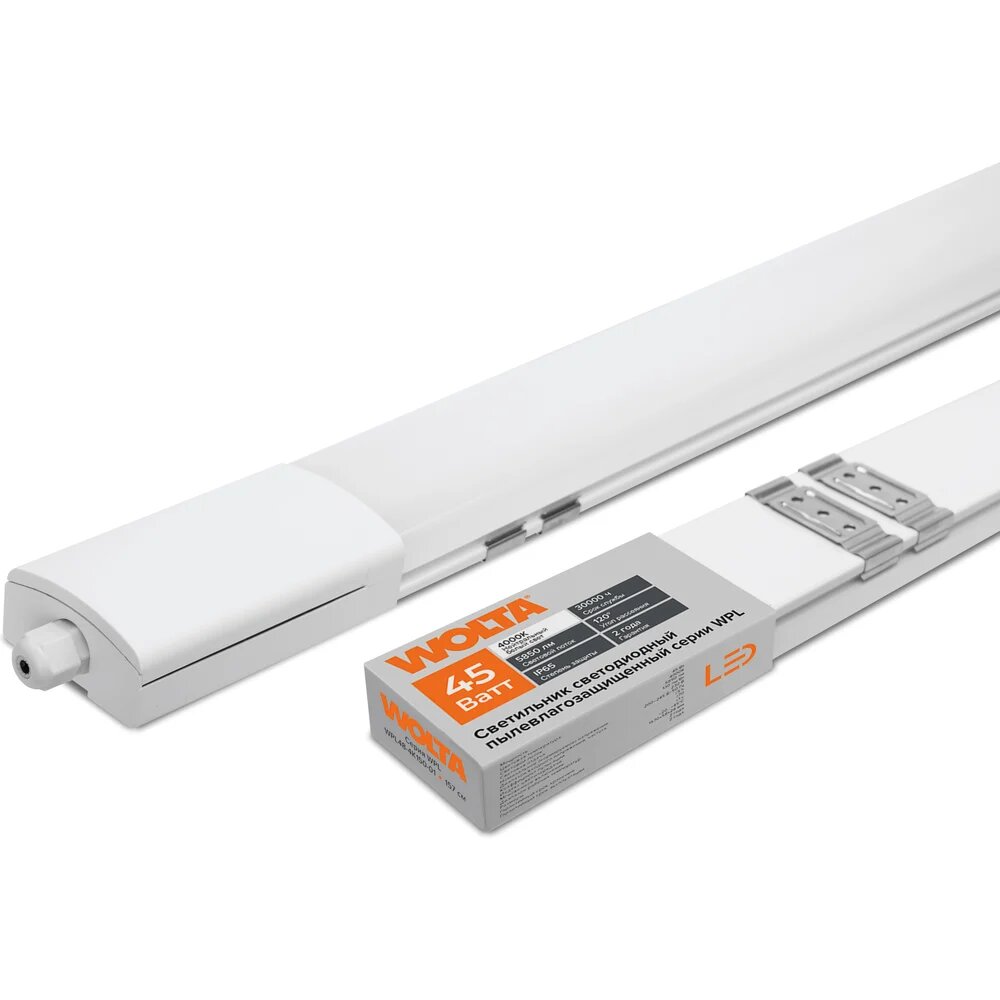 Светодиодный светильник Wolta LED 45Вт, 4000К Дневной белый свет, IP65 WPL48-4K150-01