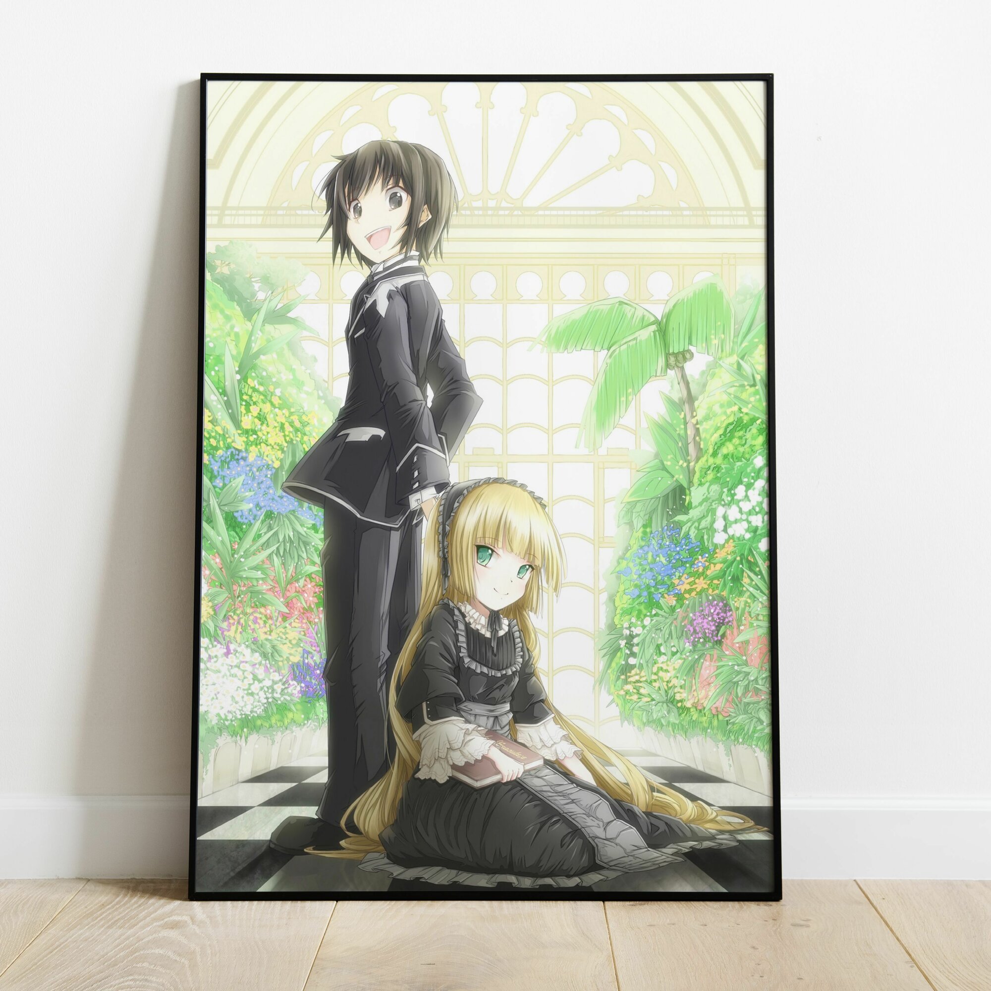 Плакат на стену для интерьера Готика (Gosick) / Постер по аниме формата А3 (30х42 см)