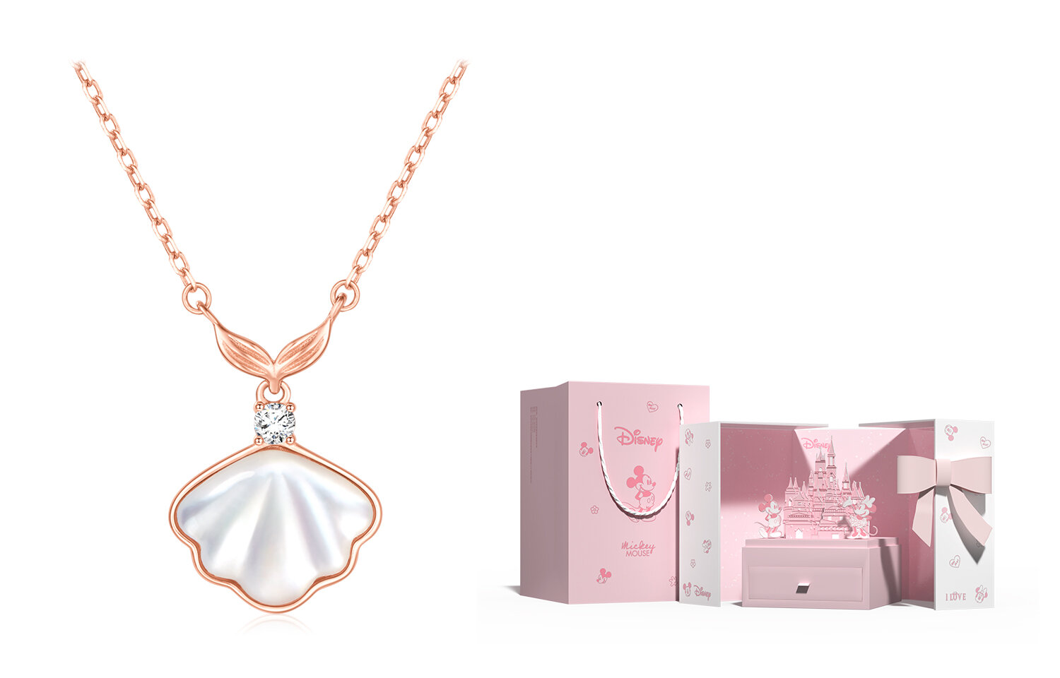 Колье, ракушка