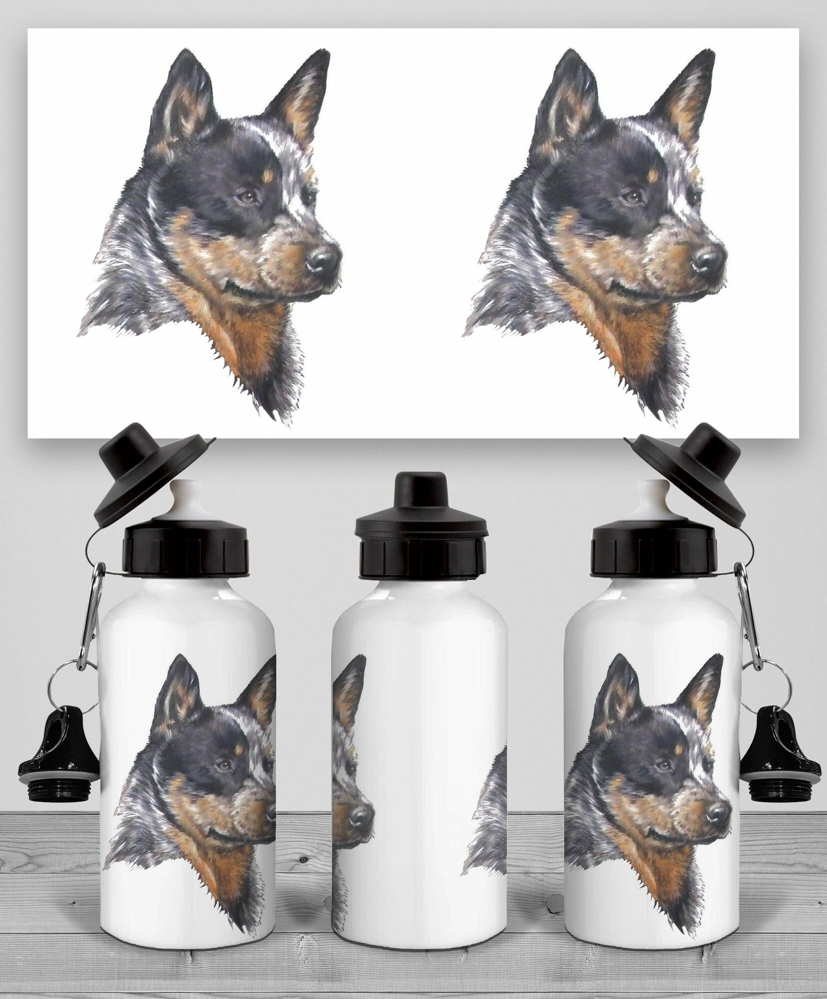 Бутылка Хилер (Австралийская пастушья собака)