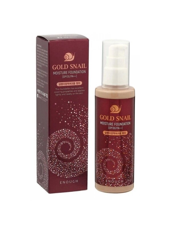 Enough Основа тональная с улиточным муцином SPF30, тон 13, 100 мл
