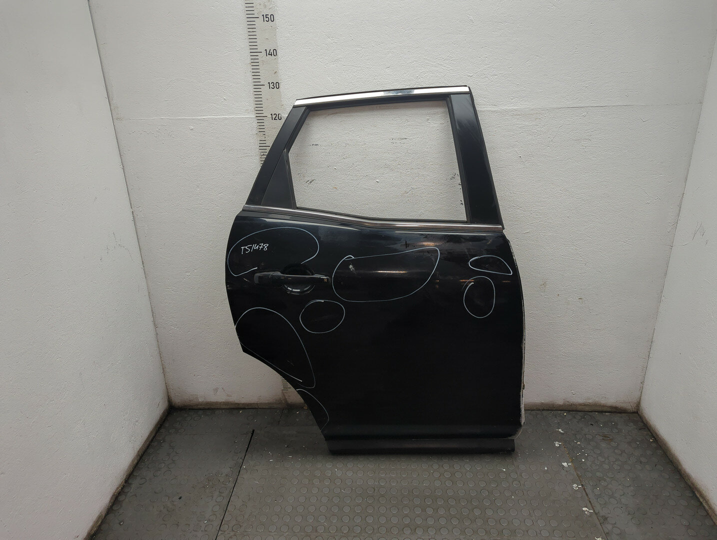 Дверь боковая (легковая) правая задняя Mazda CX-7 Б/У