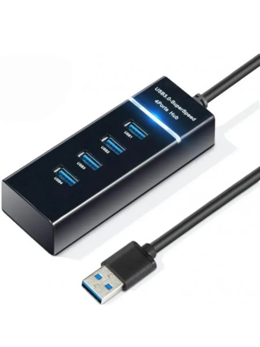 USB хаб 1xUSB 3.0 3xUSB 2.0 KS-532