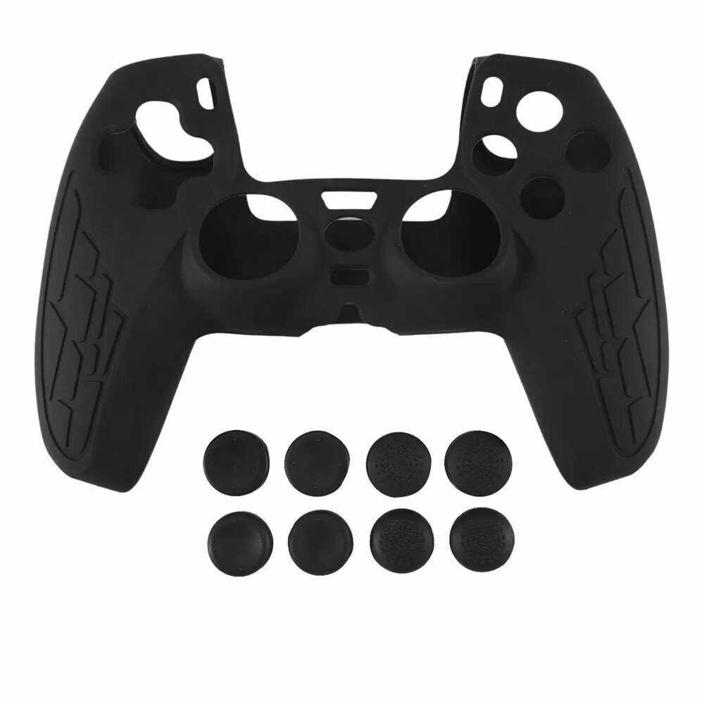 Силиконовый защитный чехол для геймпада PS5, противоскользящий силиконовый чехол для PS5, утолщенная крышка-рокер для аксессуаров PS5
