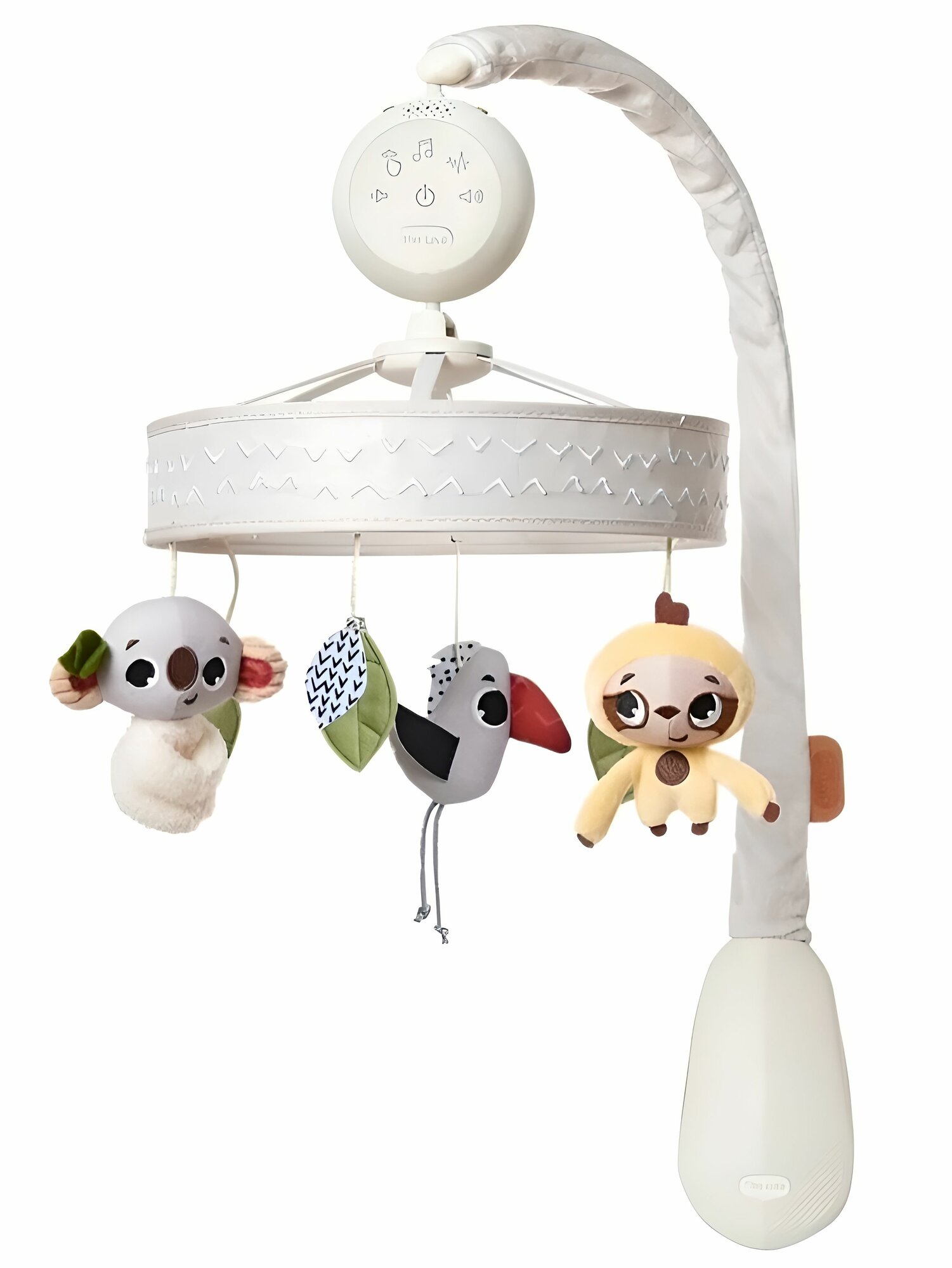 TINY LOVE Мобиль на кроватку Бохо ШИК с подвесными игрушками и музыкой, многофункциональный, от 0 месяцев